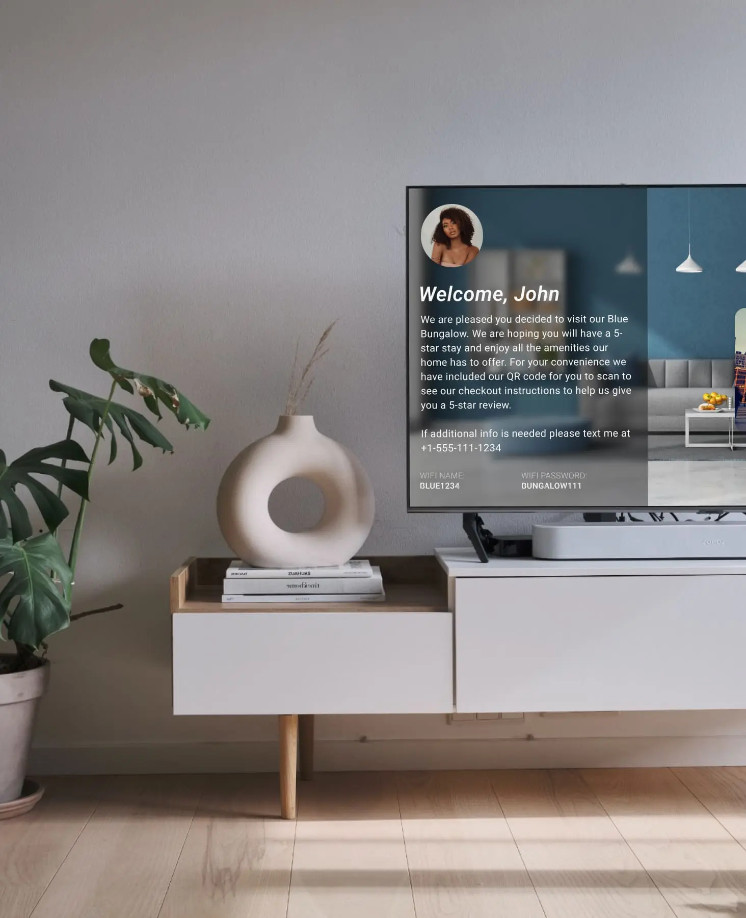 Hello Guest Screen App